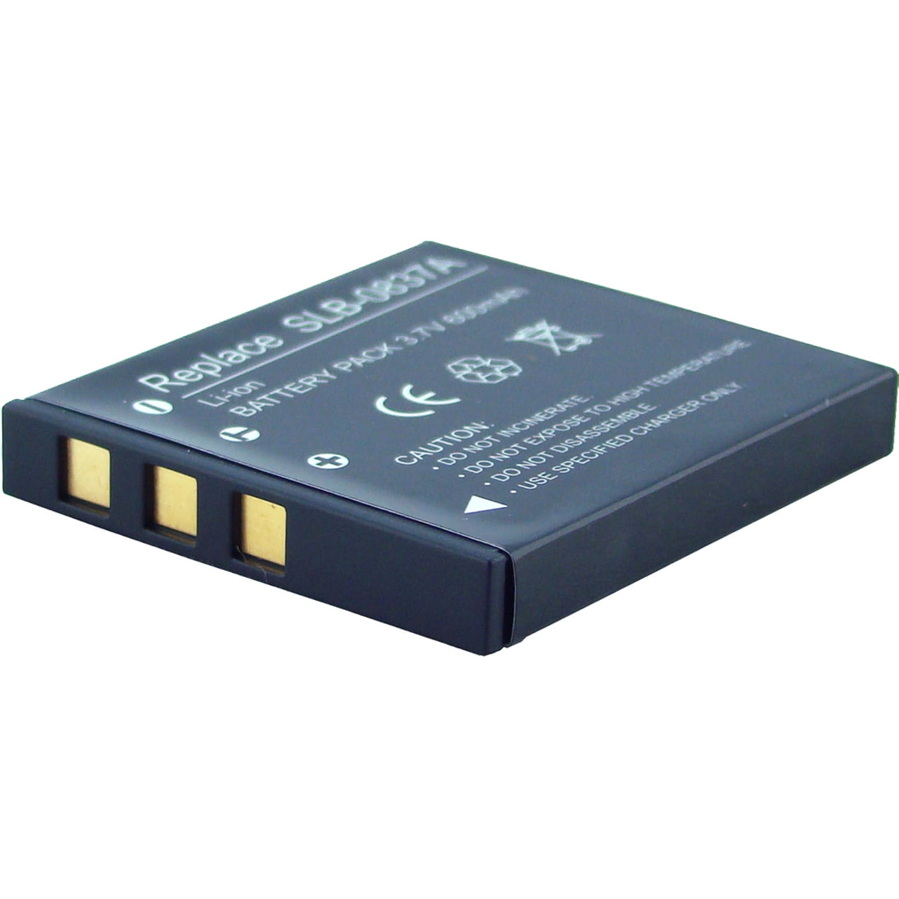 DENAQ 600mAh Li-Ion Camera/Camcorder Battery for Samsung SLB-0837A ...