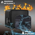 Fire and Water Proof Document Box with Combination Lock, 14.5" x 11" x ...