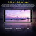 Zaroyeax Android Unlocked Cell Phone Dual Sim 6 In Unlocked Phone Face Id Fingerprint Gsm