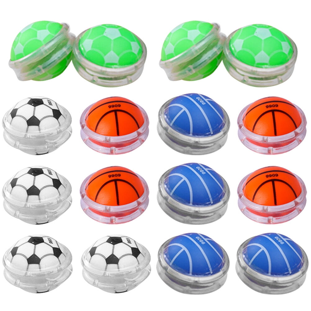 12pcs Sports Ball Yo Yo Balls Plastic Yo-Yo Toy Kids Fingertip Ball Toy ...