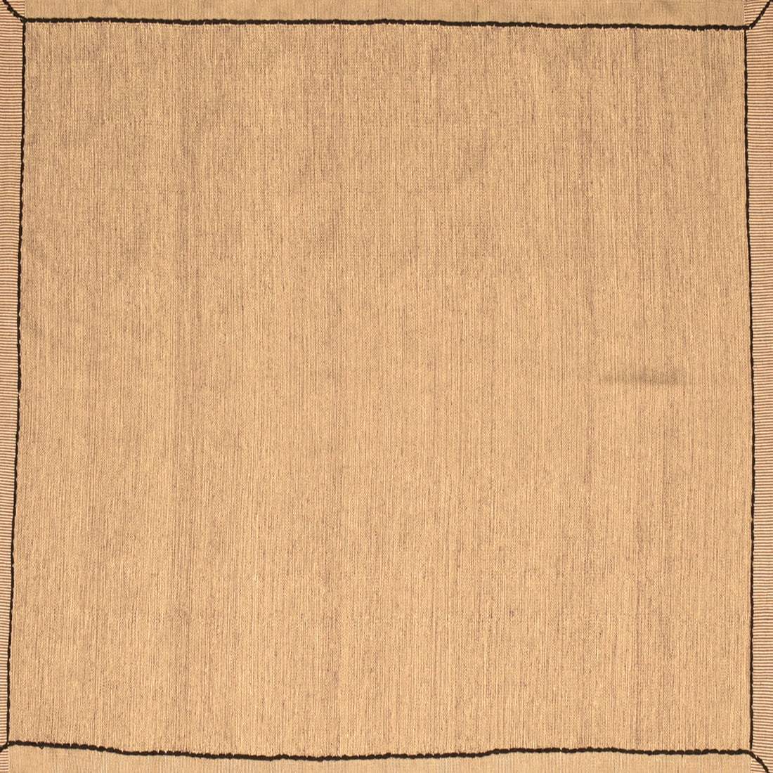 Ahgly Company Indoor Square Abstract Brown Contemporary Area Rugs, 6 ...