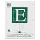 ENGINEER PAD 8.5"x11" GREEN PAPER GRID-TO-EDGE - Walmart.com