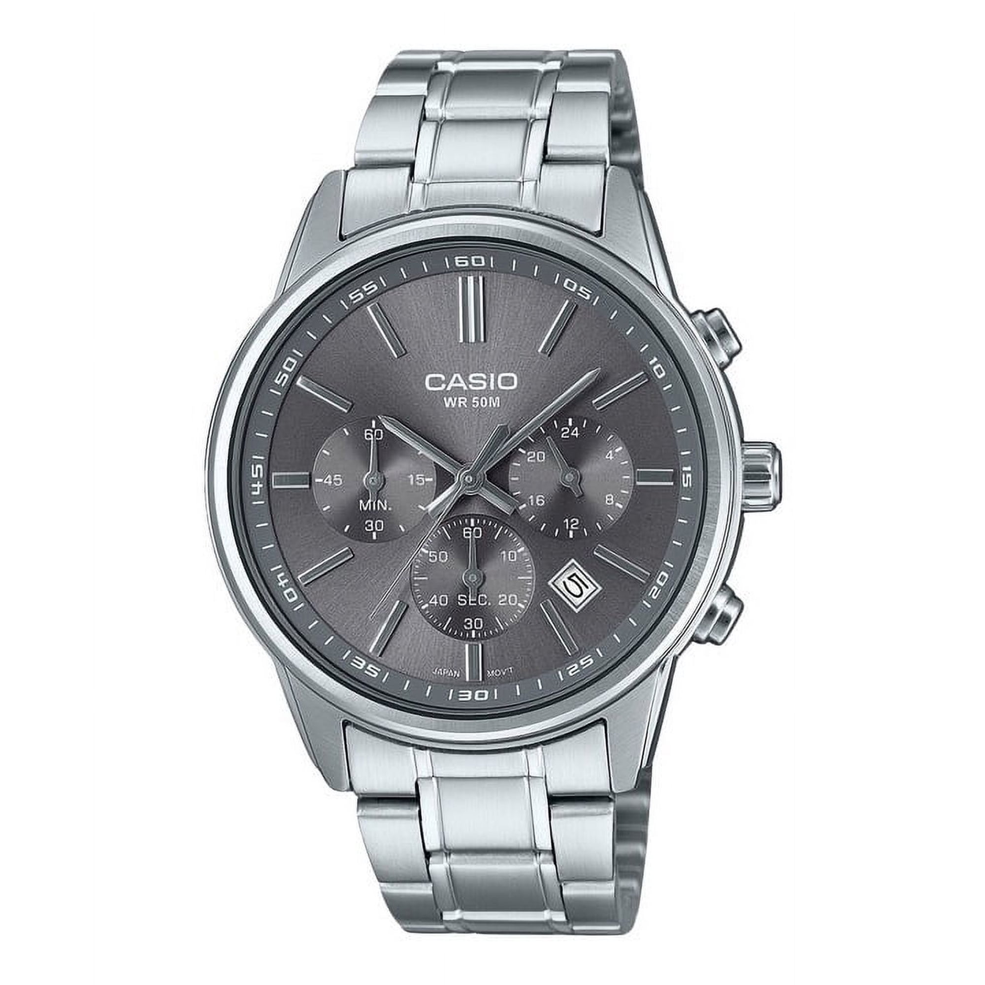 Click here for Casio Standard Analog Chronograph Stainless Steel... prices