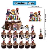 32 Pcs For Scott Pilgrim Theme Birthday Party Decorations,With 1 Happy ...