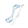 Beforeyayn 8-Shaped Resistance Silicone Elastic Rope, Silicone ...