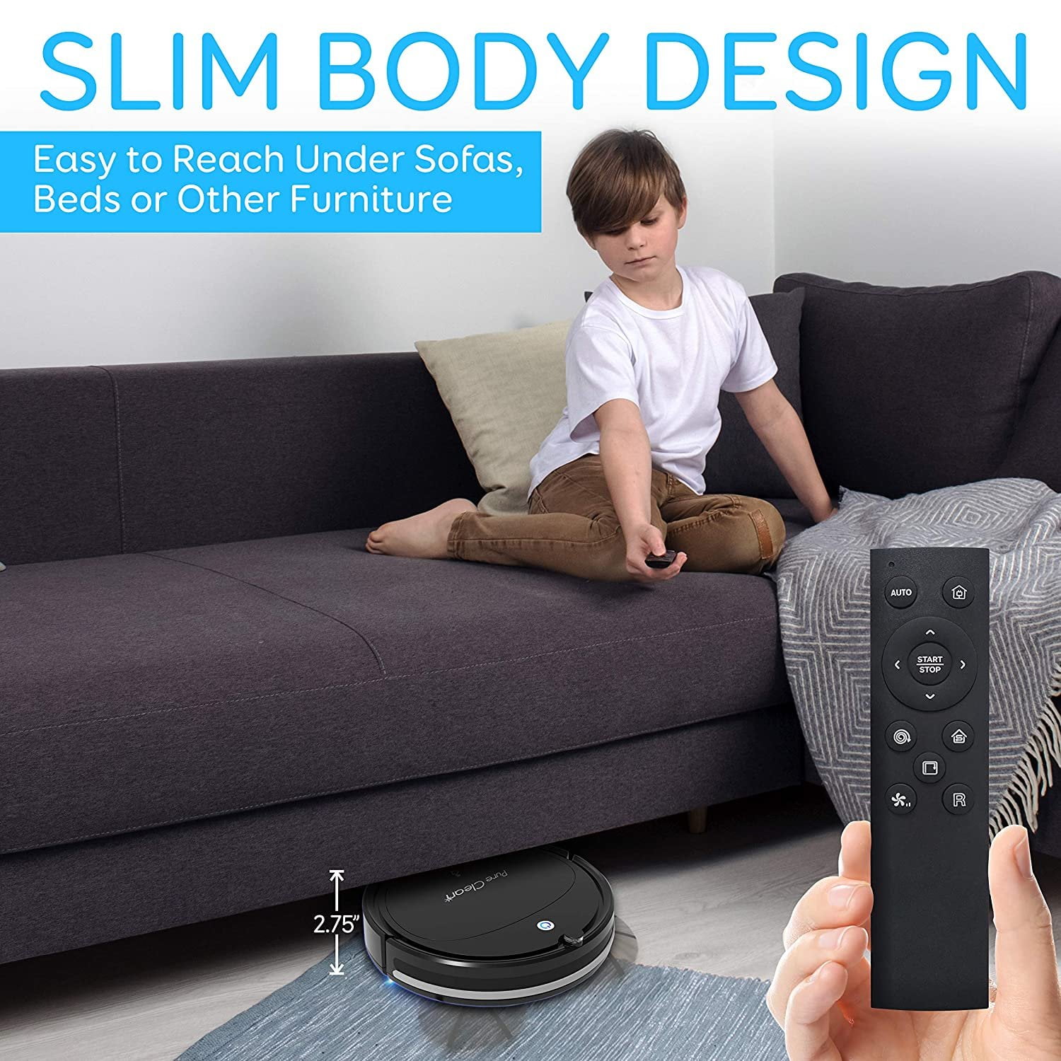 Pure Clean Pure Clean Smart Vacuum Cleaner - Nepal | Ubuy