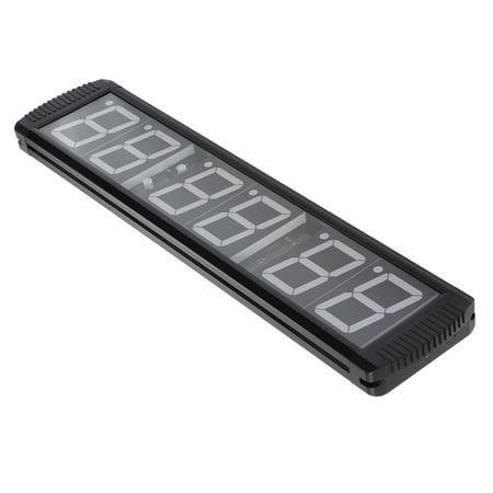 Gym Timer Clock, 4 Inch Programmable Led Interval Timer Count Down/up ...