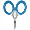 Cuda Micro Scissors, 3", Titanium Bonded Serrated Blades, Blue, Fishing ...