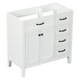 YesFashion 36 Inch Bathroom Vanity, Bathroom Vanity with 3 Drawers ...