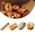 Fake Bread Hamburger Artificial Cake Donuts Foods Toy for Dessert Shop ...