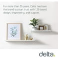 Delta Slim Floating Wall Shelves, Set of 2, 36 in. x 8 in. x 1 in ...