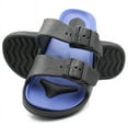 Ventana Men's Two Strap Buckle Sandals Adjustable Waterproof Slides ...