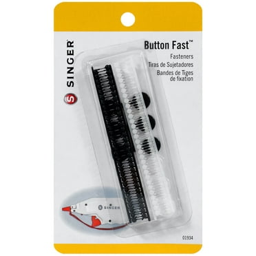 Attach 2.0: Instant Button Attacher, with 200 clear & black fasteners ...
