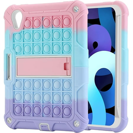 Ipad Mini 6 Case 2021 8.3 Inch With Pencil Holder Push Pop Fidget Ipad ...