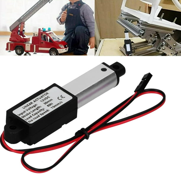 Linear Actuator 12v, Mini Electric Linear Actuator 30mm Stroke Robot ...