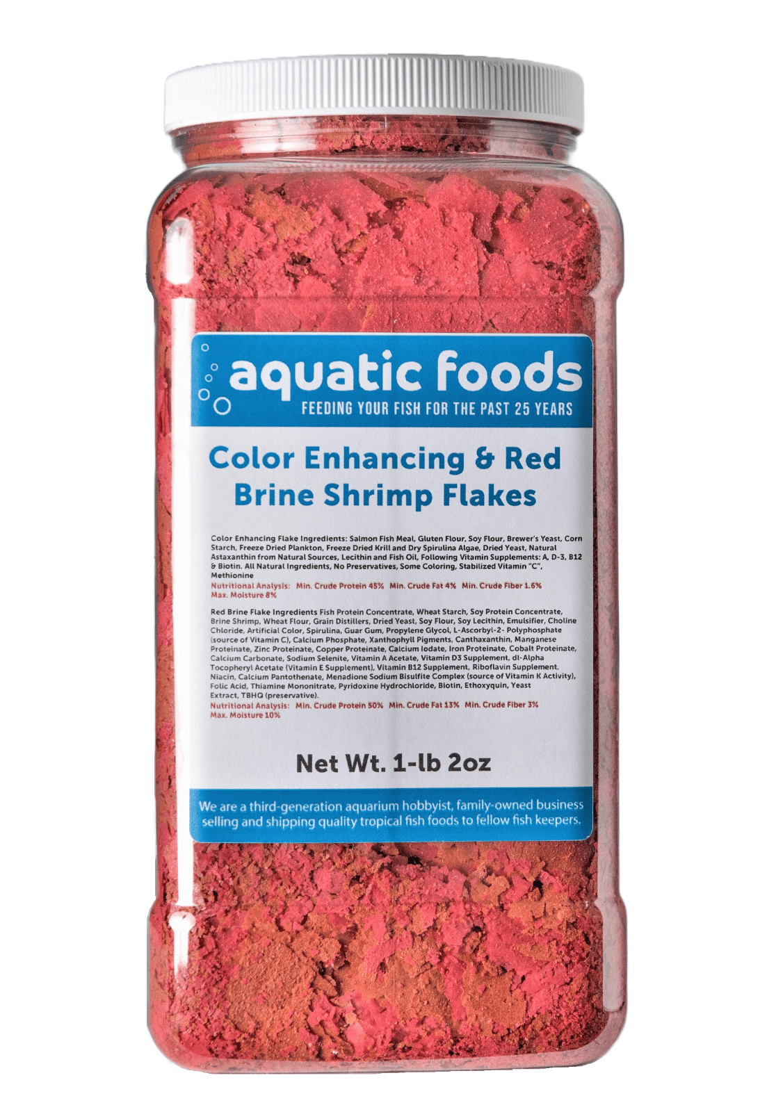 Color Enhancing & Red Brine Shrimp Flakes Special Blend Mix. Aquatic ...