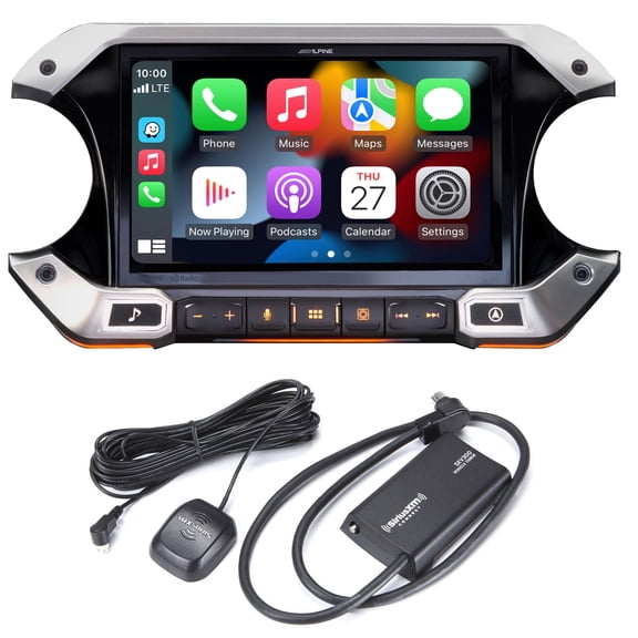 Alpine JL Wrangler i509-WRA-JL 9-inch Weather-Resistant Digital Media ...