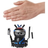 Ninja Bots 2-Pack, Hilarious Battling Robots (Red/Black) with 6 Weapons ...