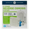 GE Under Sink 5 Stage Premium Reverse Osmosis Water Filtration System ...