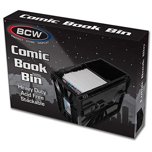 Click here for Bcw Short Comic Bin - Plastic - Black prices