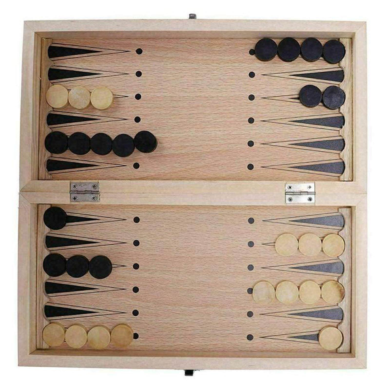 Click here for Wolftale 3-In-1 International Wooden Folding Chess... prices