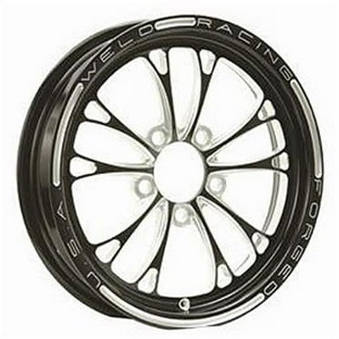 Weld V-Series 1-Piece 15x3.5 / 5x4.75 BP / 2.25in. BS Black Wheel - Non ...