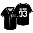 ENHYPEN Fate World Tour Merch Jersey short sleeve baseball uniform men ...