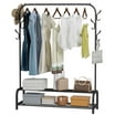 Clothes Rack, 2 Tier Heavy Duty Garment Rack with Storage Shelf, 40"L x ...