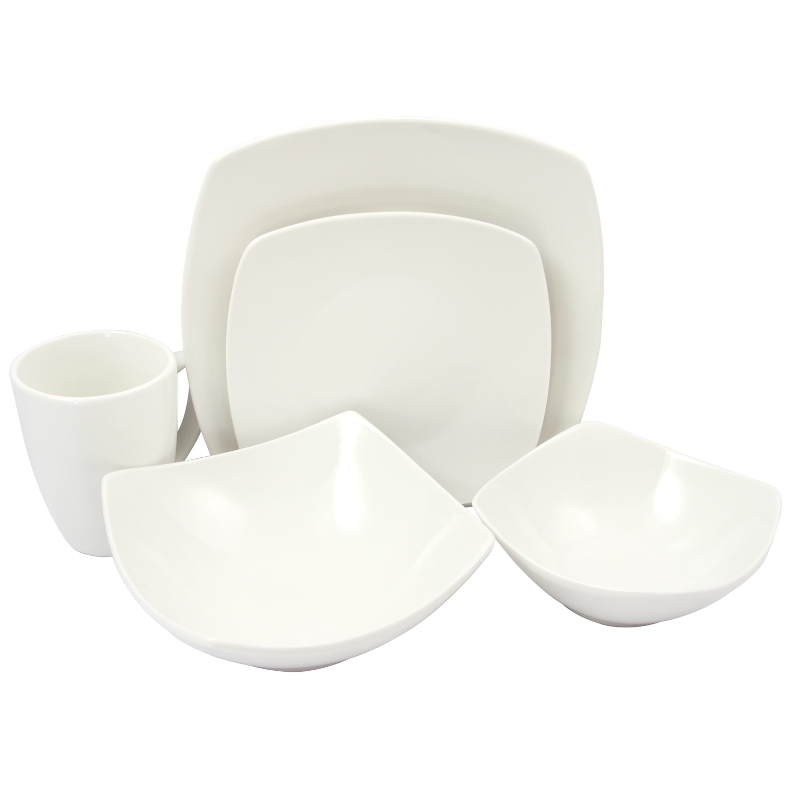 Zen Buffetware 30 Piece Dinnerware Set - Walmart.com