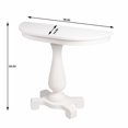 Butler Millard White Demilune Console Table - Walmart.com