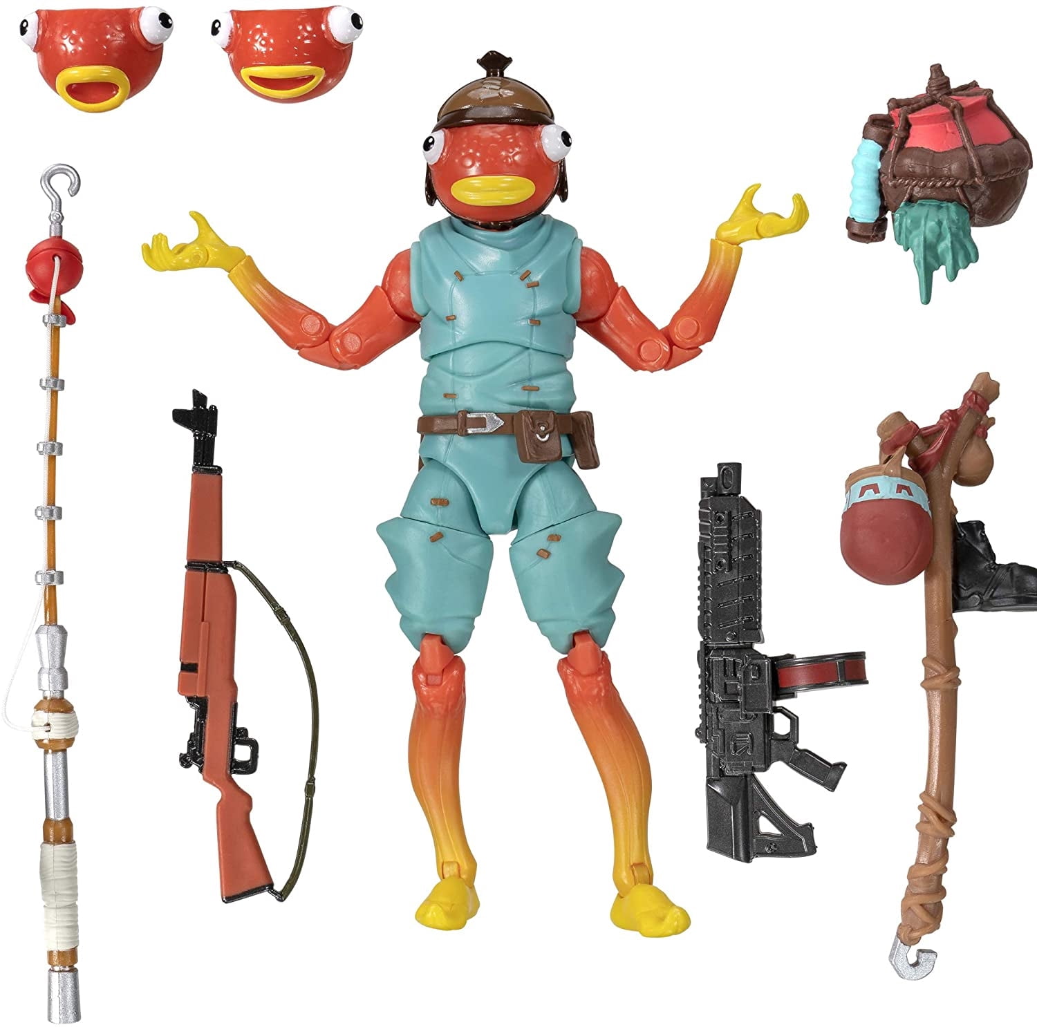 Fortnite Legendary Series, 1 Figure Pack - 6 inch Fishstick Fortnite ...