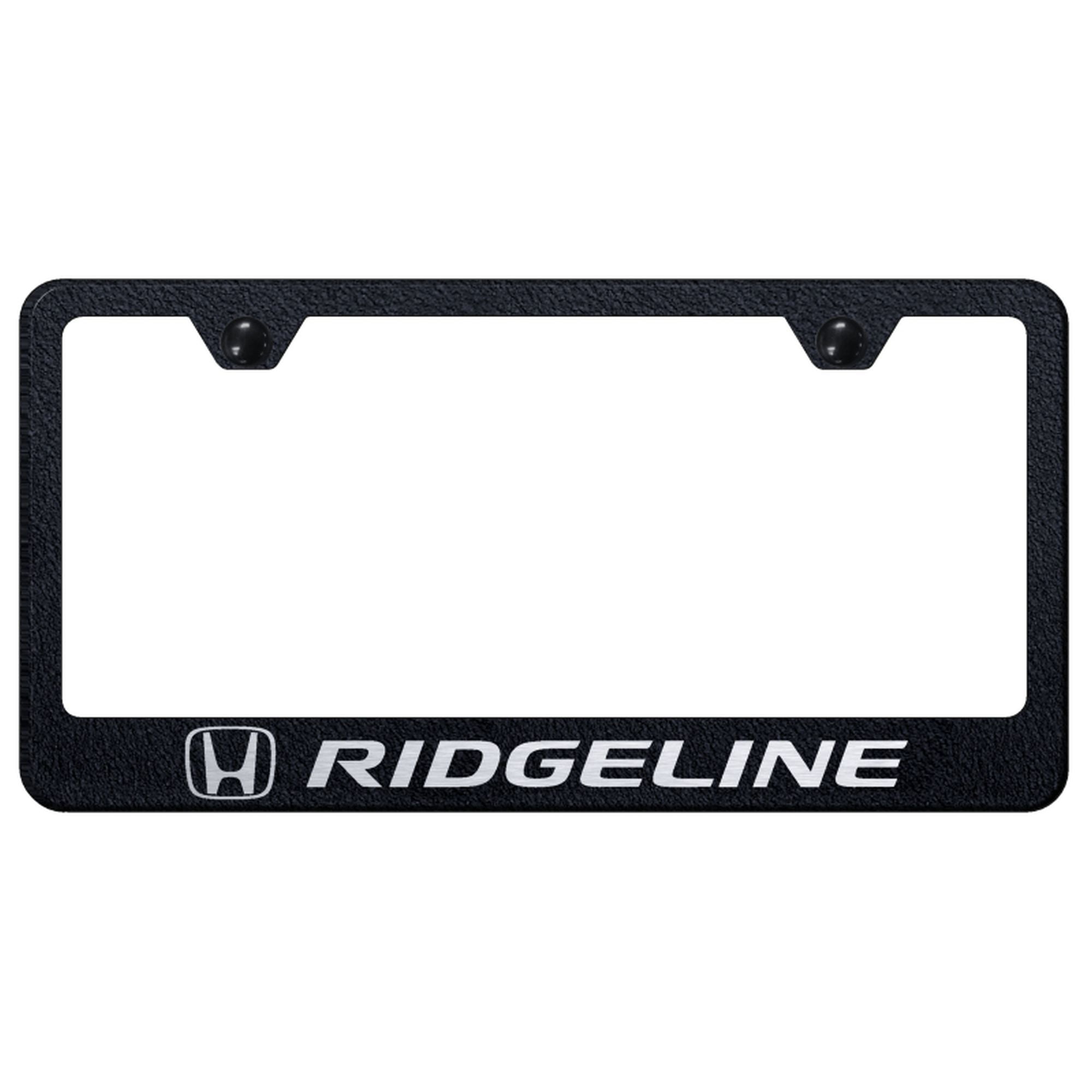 Honda Ridgeline Laser Etched Logo Stainless Steel License Plate Frame ...
