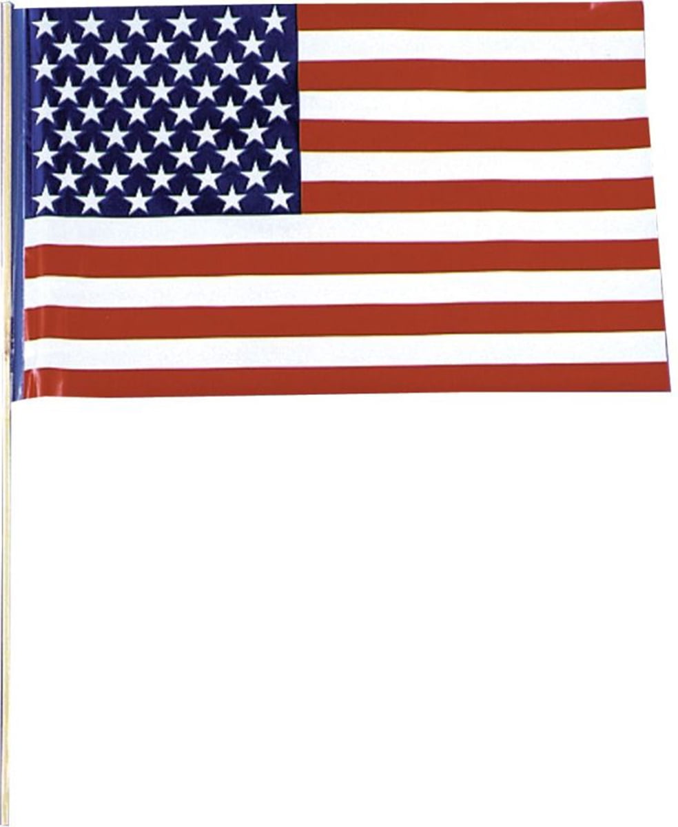 Morris costumes SA02US Flag Plstc Us 12=1 Unit - Walmart.com