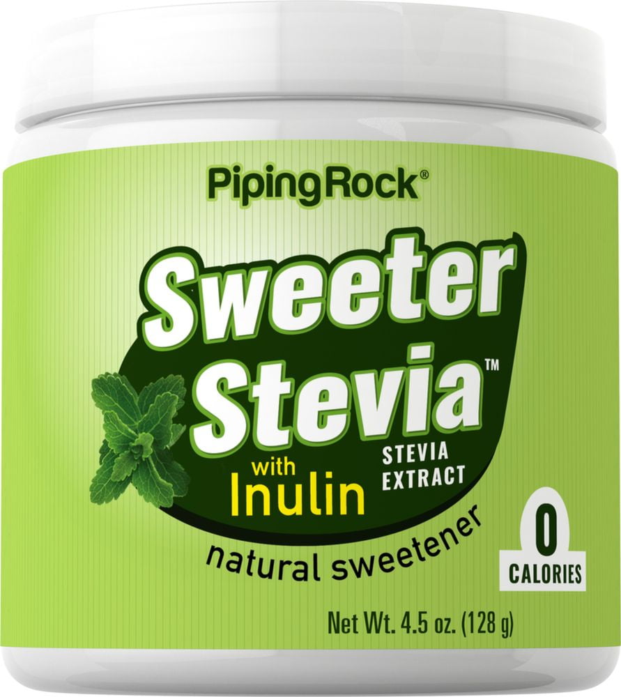 Sweeter Stevia 4.5oz | Stevia Extract with Inulin | Zero Calories ...