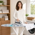 Beforeyayn Ironing Board Cover 47X15 Inches with Pad, Padded Standard ...
