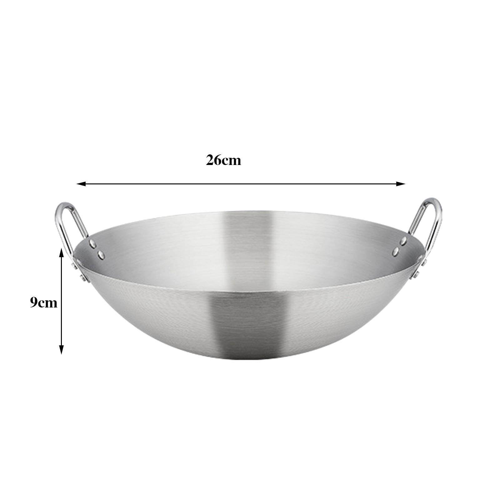 Click here for Zheelen Steel Saute Pan Double Handle Steel Wok Ut... prices
