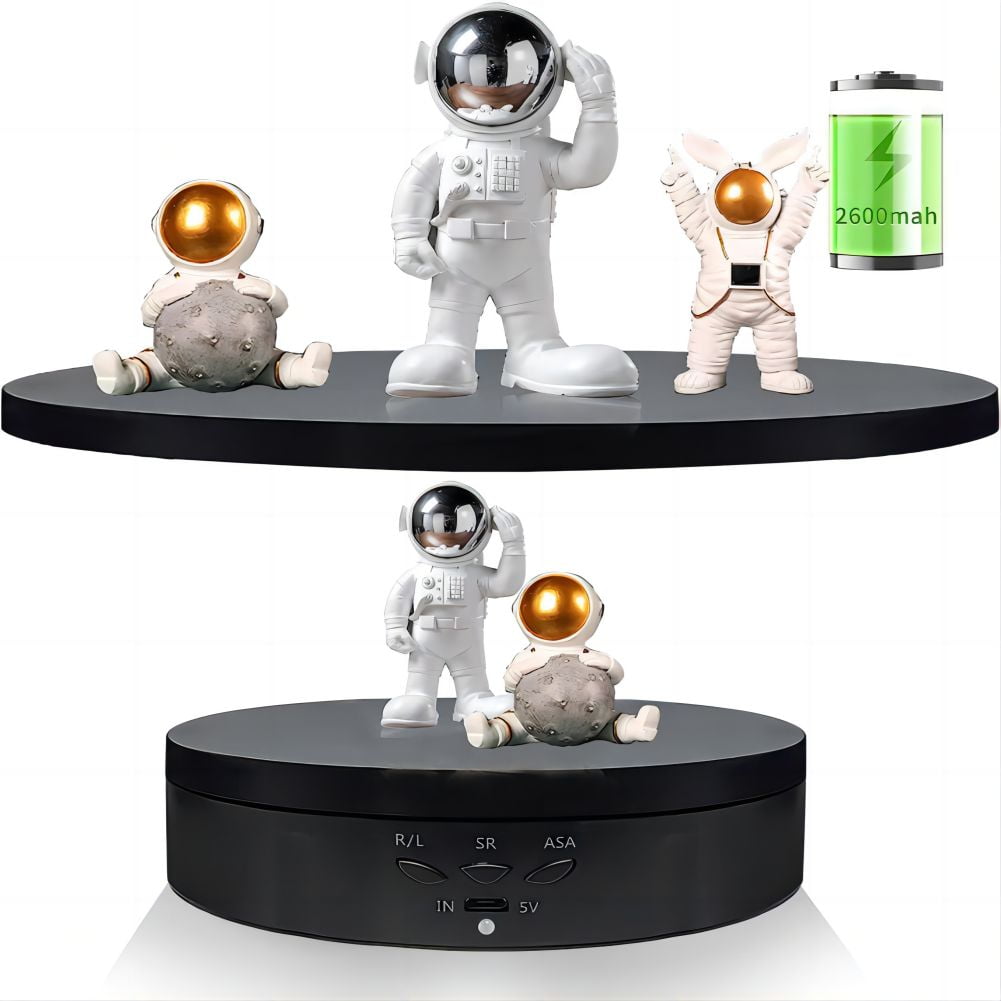 2 In 1 Spinning Rotating Display Stand with Large 8.66 Inch Replacement ...