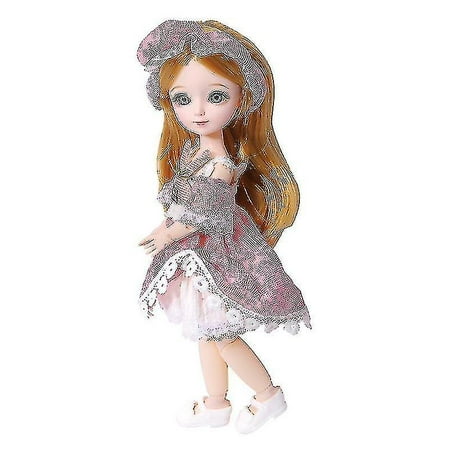 Bjd Dolls 12.2 Inch 23 Ball Jointed Doll With Full Set Clothes Shoesb ...