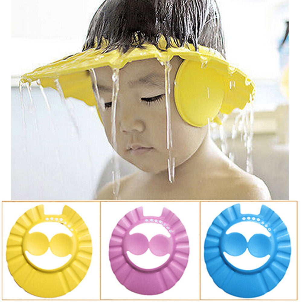 Walbest Adjustable Kids Toddlers Shampoo Shower Bathing Bath Protect ...