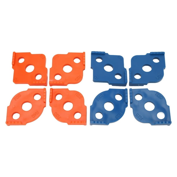 Radius Jig Router Template,8Pcs Radius Jig Router Corner Radius Routing ...