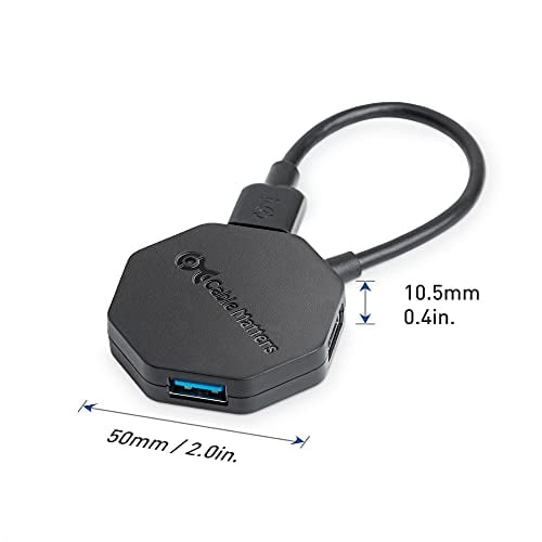 Concentrador USB Ultra Mini de 4 puertos Cable Matters | Walmart en línea