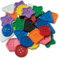 Creativity Street Extra Large Plastic Buttons, Assorted, 1 Pack ...