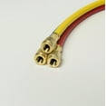 Yellow Jacket 49965 Titan 4-Valve Test & Charging Manifold, F/C, R/B ...