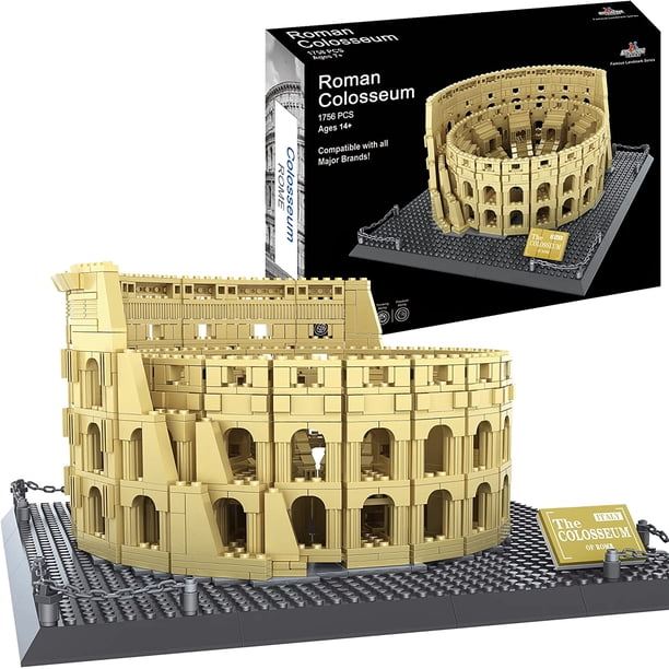 Roman Colosseum Building Block Set – 1756-Pieces - Walmart.com