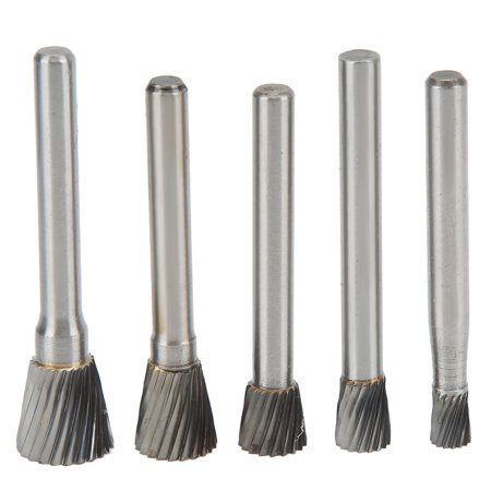 Grinding Burr Bit, 6mm Shank N Type Single Cut Carbide Burr Set ...