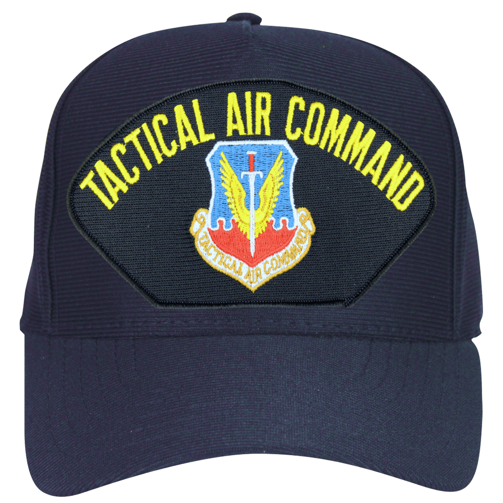 Air Force Tactical Air Command Navy Blue Ball Cap Hat - Walmart.com ...