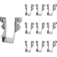 10Pcs Strong Tie Brackets LU24 2X4 Joist Hanger Galvanizing Face Mount ...