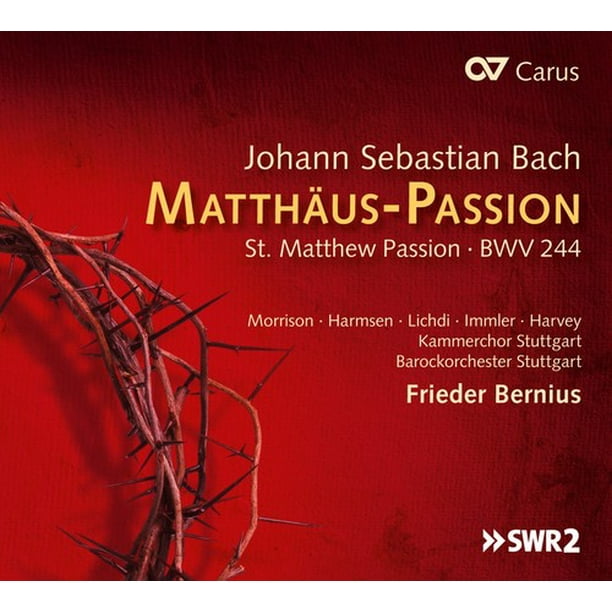Bach: St. Matthew Passion BWV 244 - Walmart.com - Walmart.com