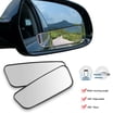 UTOPICAR Frameless Extra Wide Side View Automotive Blind Spot Convex ...