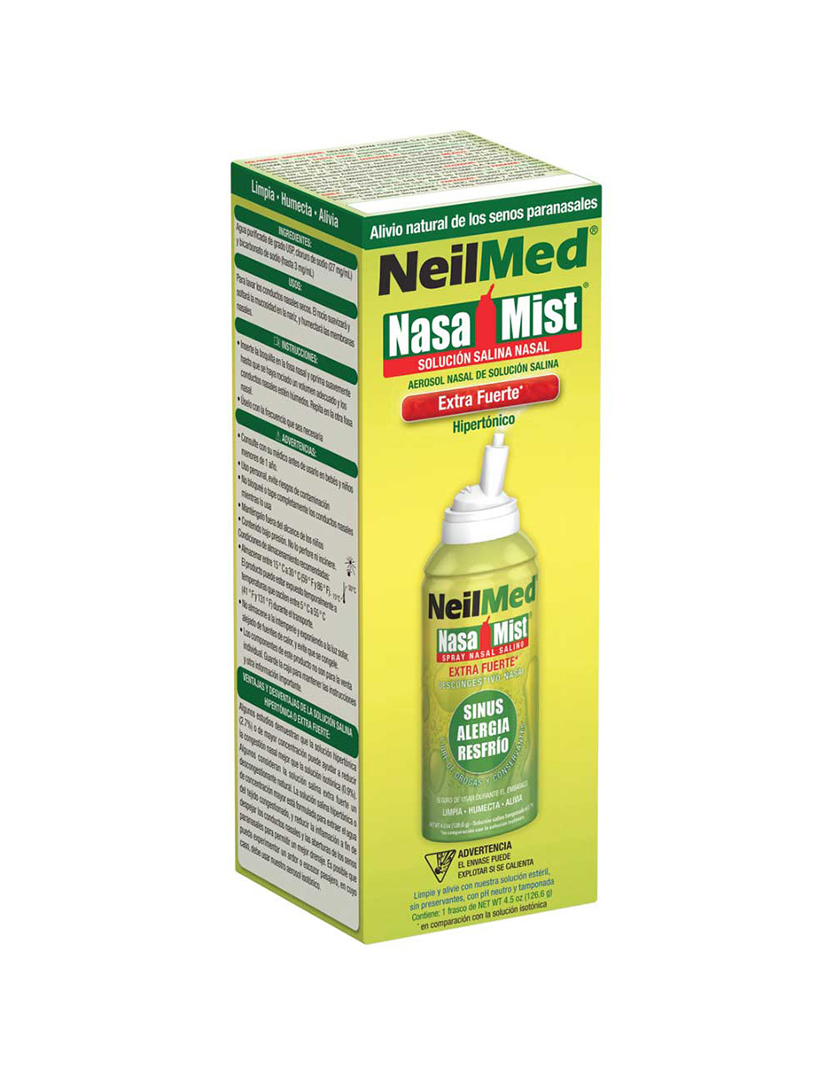 Nasamist Neilmed Spray Extra Fuerte 125ml NeilMed Nasamist Neilmed ...